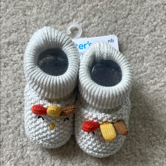 Carter's | Shoes | 38 Nwt Carters Newborn Turkey Thanksgiving Walker ...